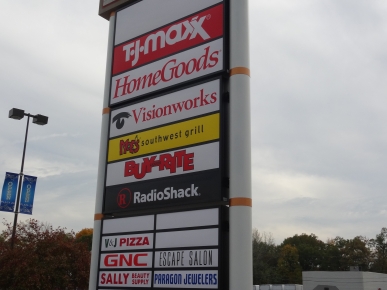 Signs Designed & Fabricated for Multi-Tenant Shopping Centers | Butler ...