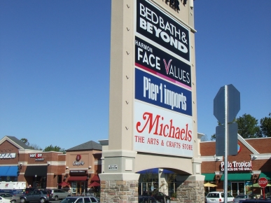 Signs Designed & Fabricated for Multi-Tenant Shopping Centers | Butler ...