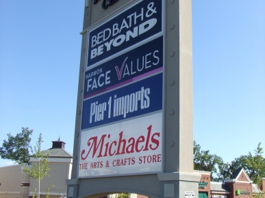 Signs Designed & Fabricated for Multi-Tenant Shopping Centers | Butler ...
