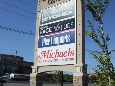 Signs Designed & Fabricated for Multi-Tenant Shopping Centers | Butler ...